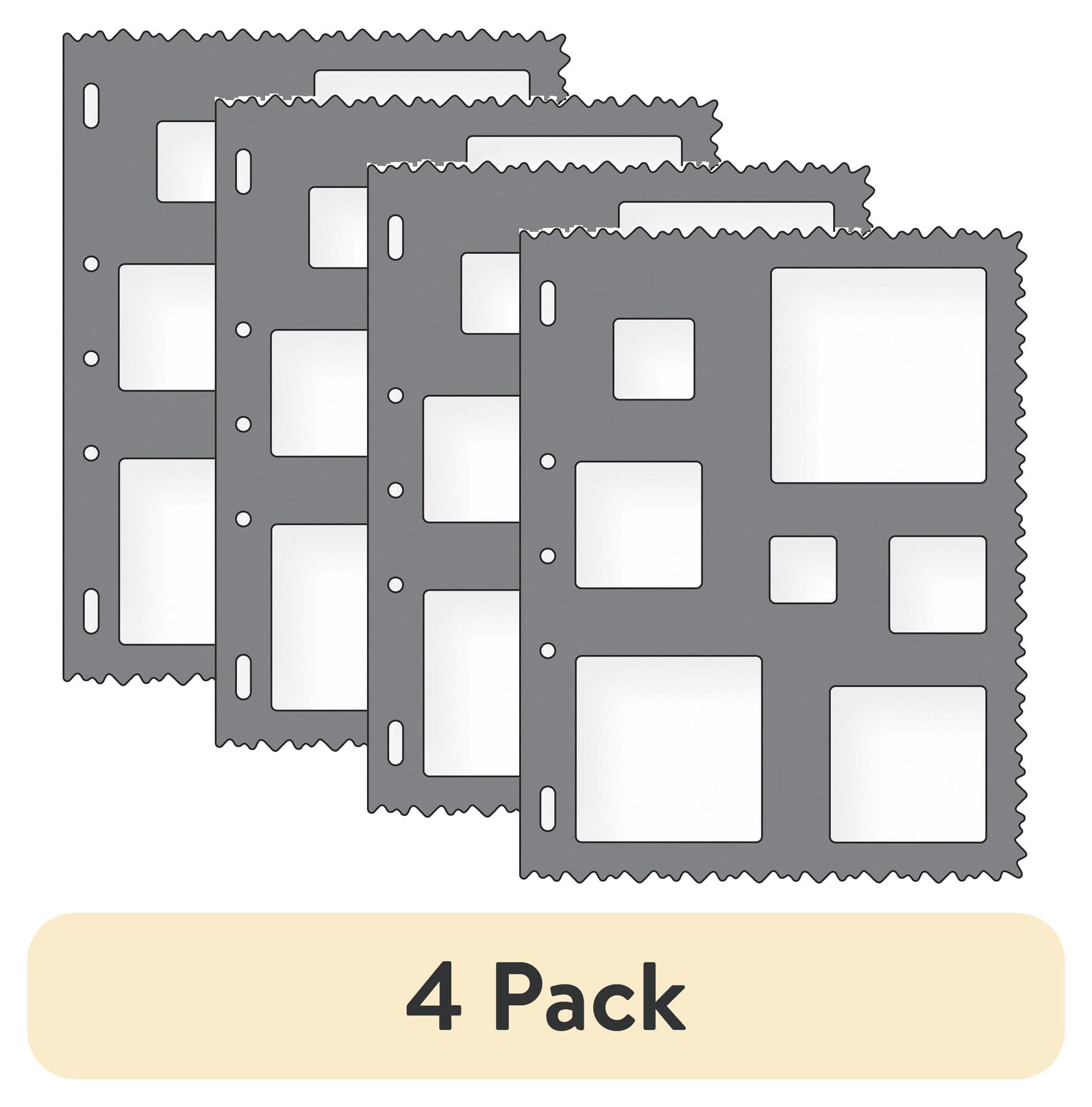 (4 pack) Fiskars Shape Template 8.5inX11inSquares - Walmart.com