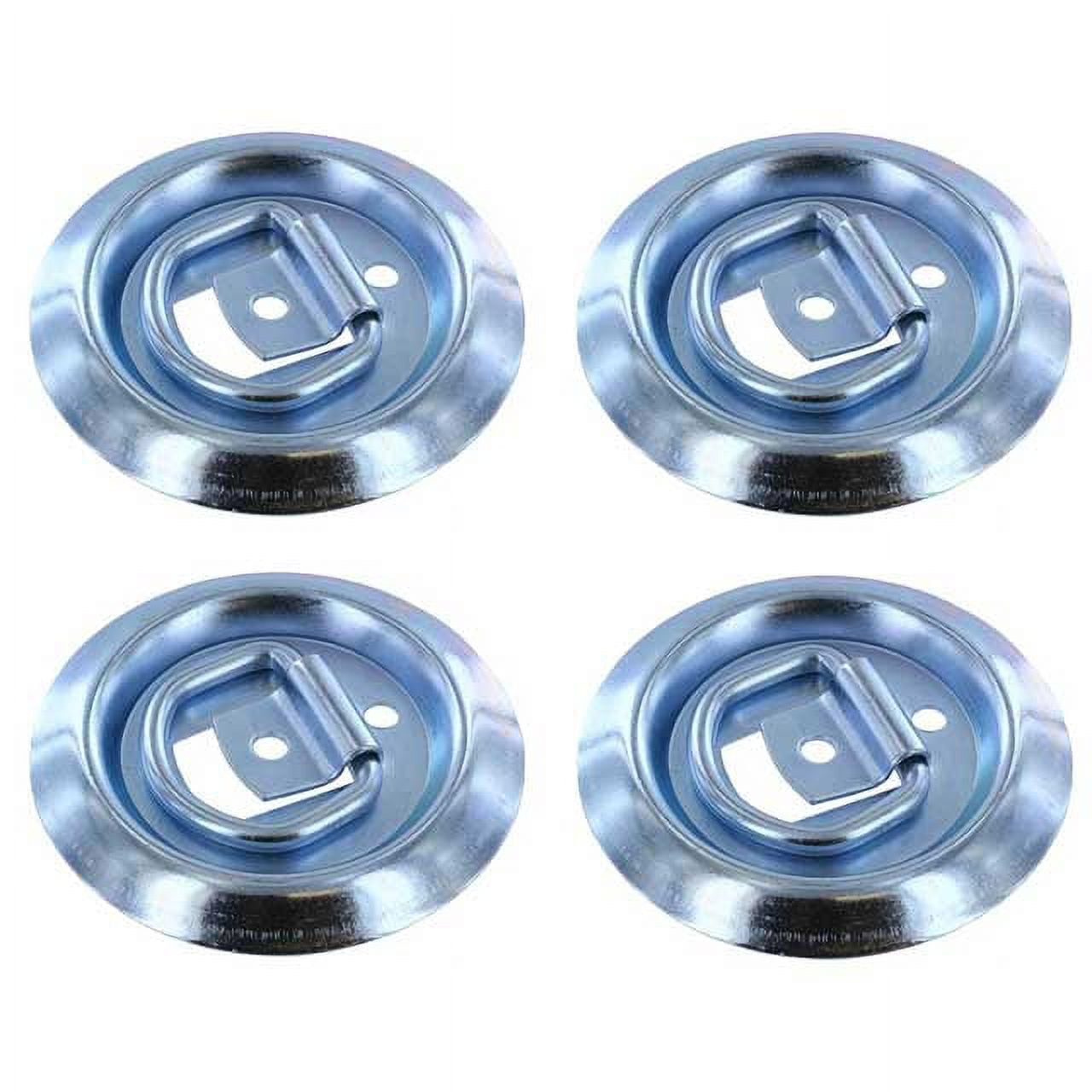 (4 pack) Flush Mount D-Ring 1,200 lbs - Walmart.com
