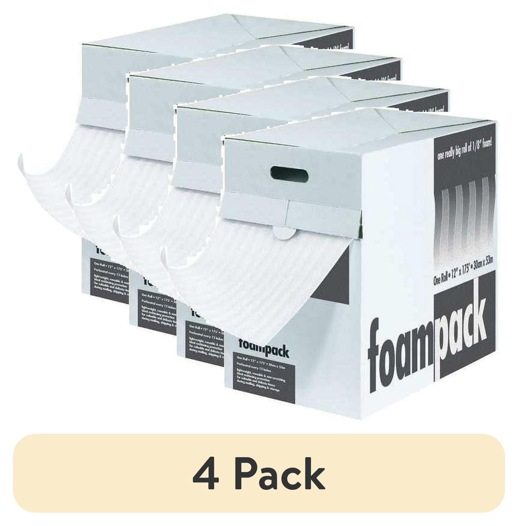 (4 pack) Foam Roll Dispenser Pack, 1/16" x 12" x 350', Perf At 12 ...