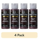 (4 pack) FolkArt Multi-Surface Acrylic Craft Paint, Satin Finish, Berry ...