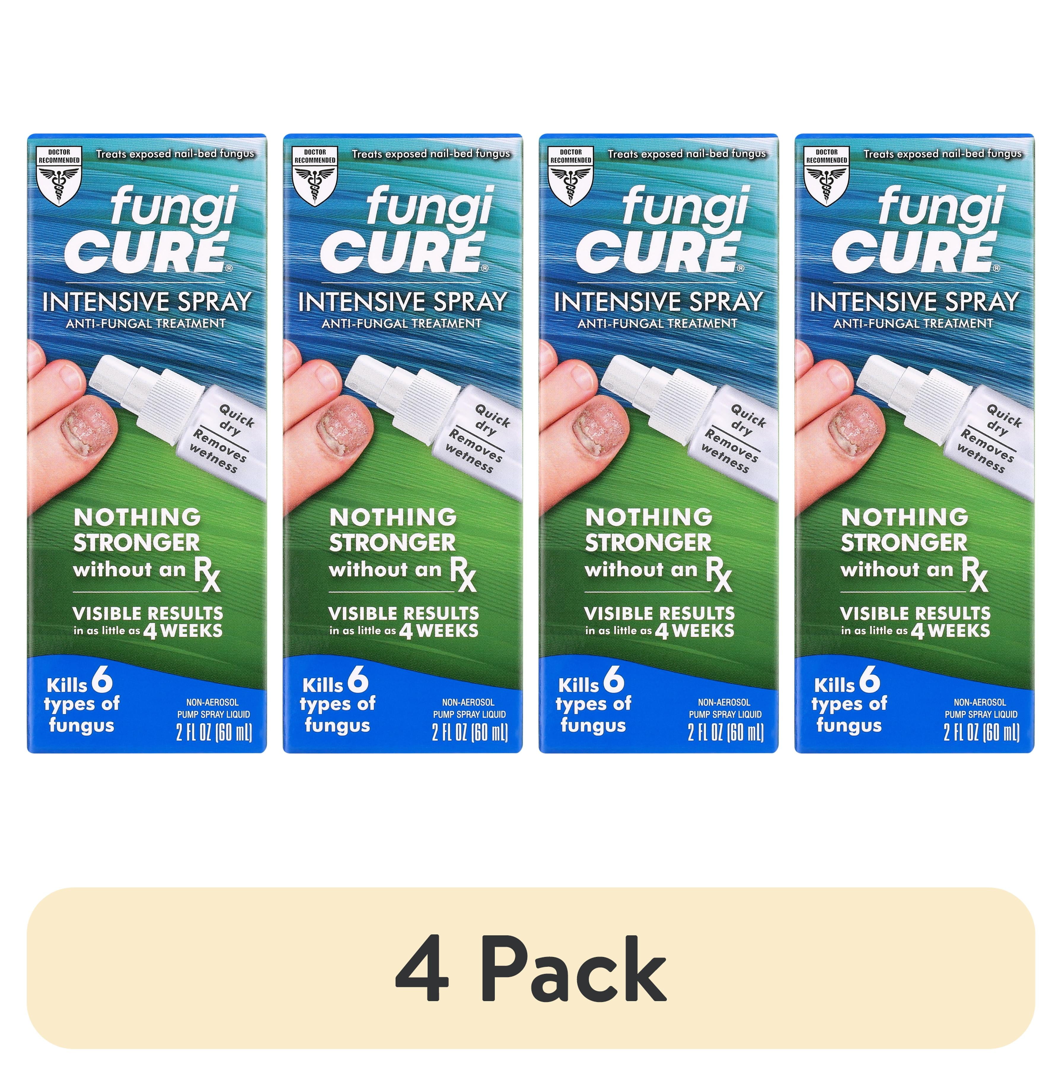 (4 pack) Fungicure Intensive Spray Anti-Fungal Treatment, 2 fl oz, 1 ...