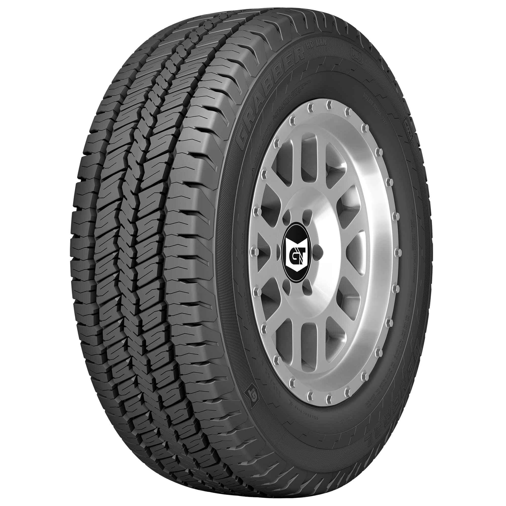 (4 pack) General Grabber HD Van All Season 195/75R16C 107/105R D Light ...