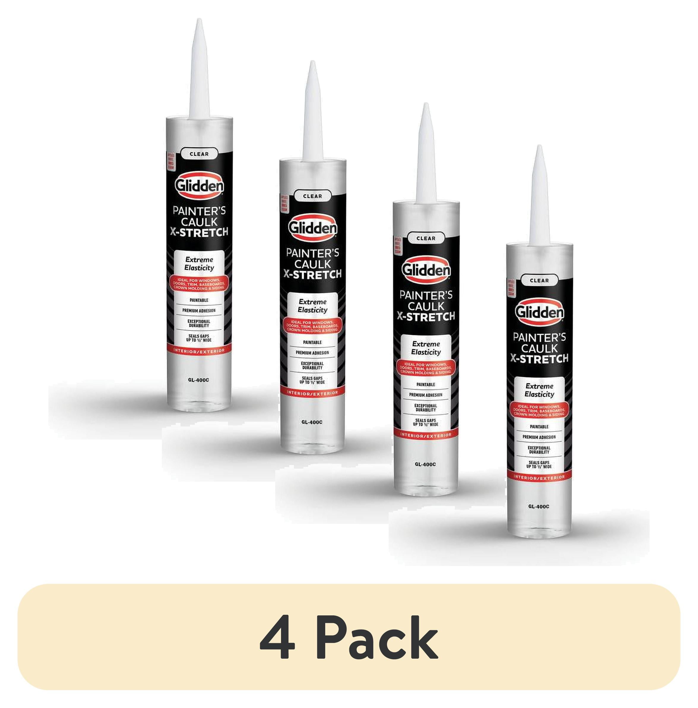 (4 pack) Glidden 10.1 fl oz X-Stretch Painter’s Multi-Purpose Interior ...