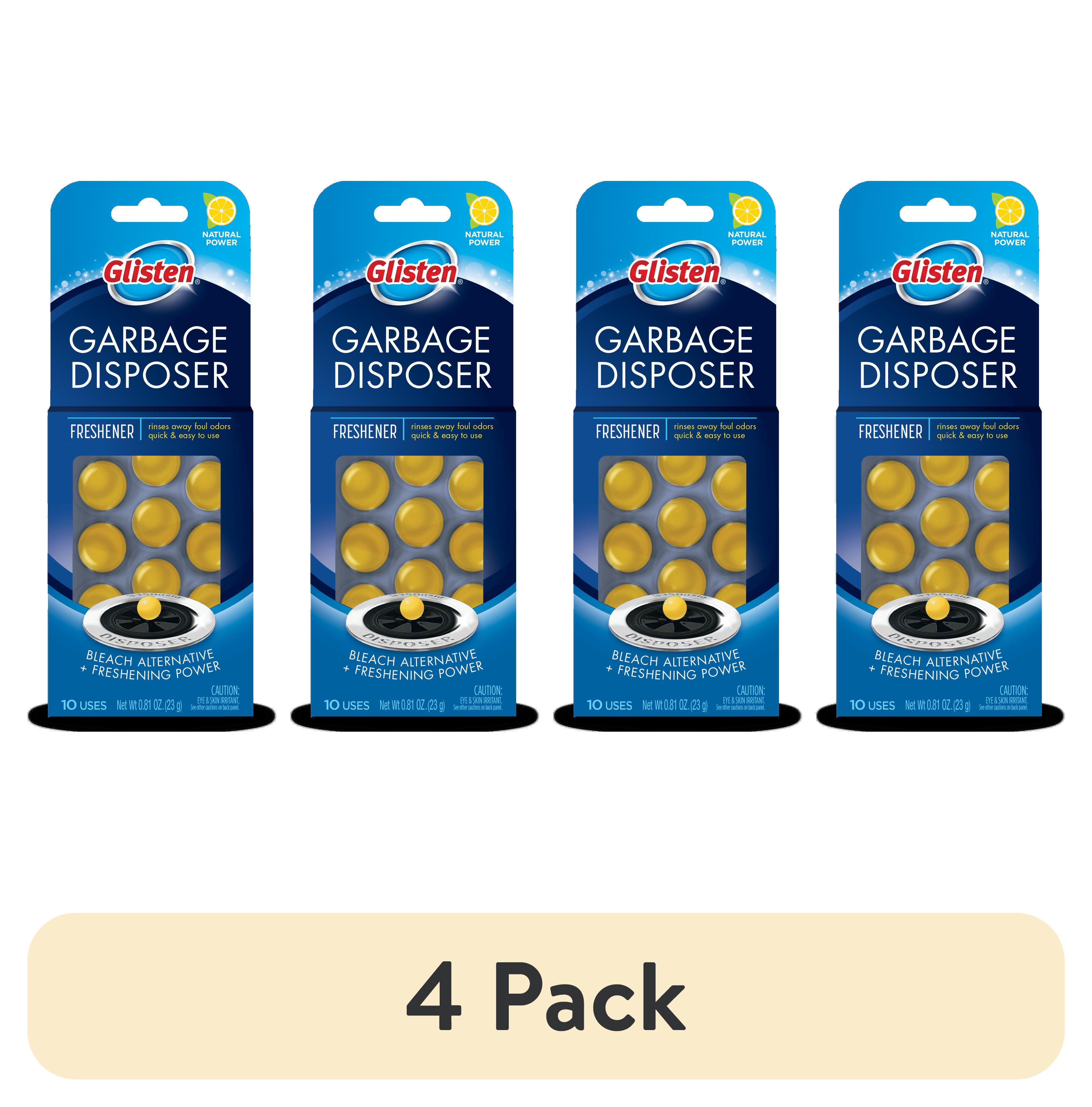 (4 pack) Glisten Garbage Disposer Care Freshener Pods, 10 Pack ...
