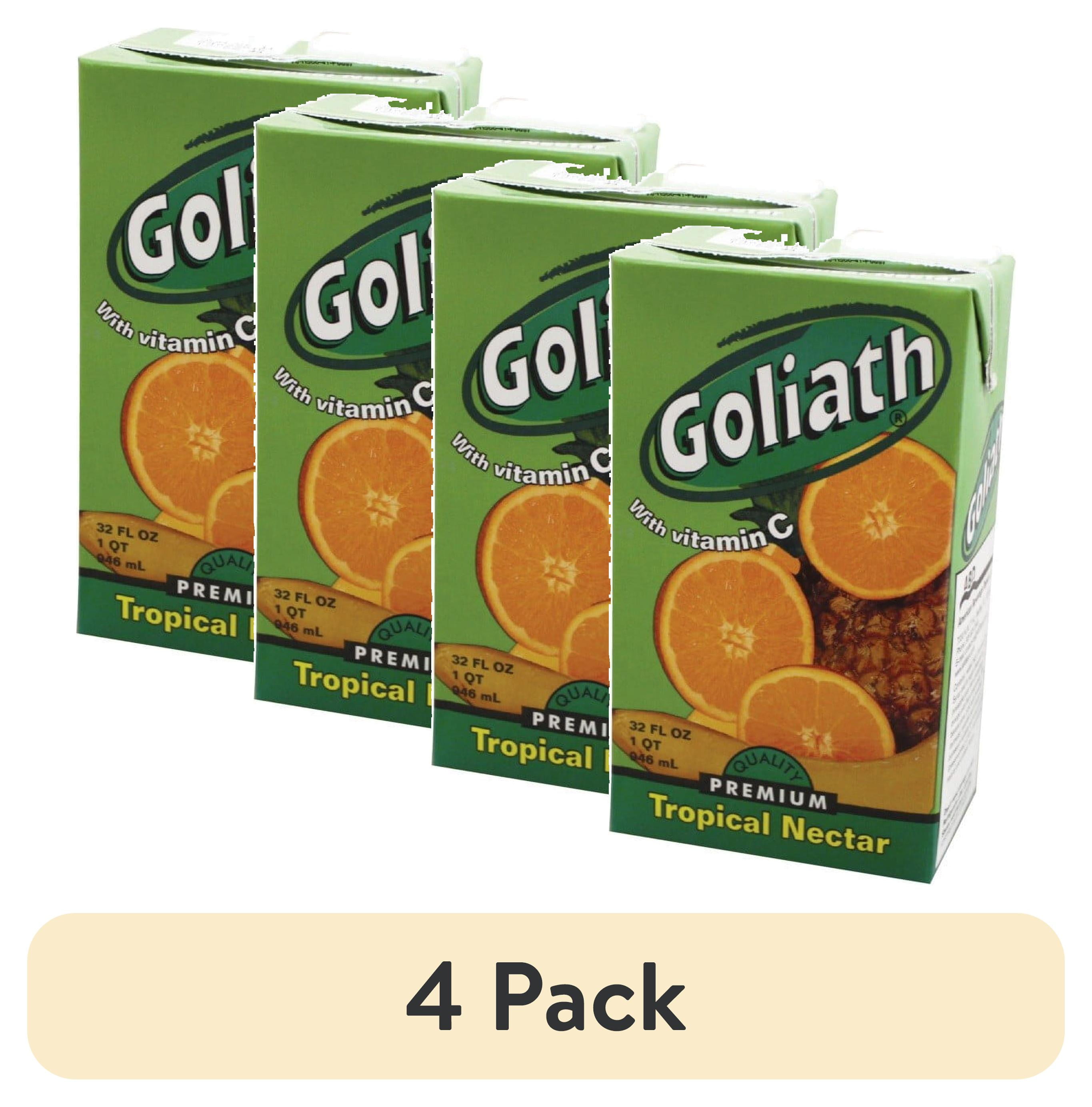 (4 pack) Goliath Tropical Nectar, 32 fl oz - Walmart.com