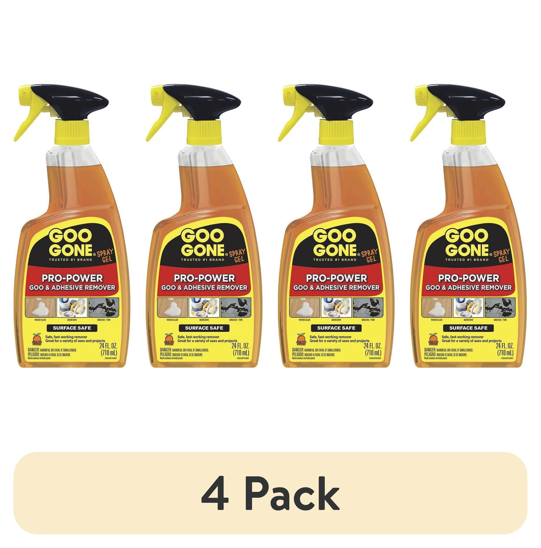 (4 pack) Goo Gone All Purpose Cleaner,Versatile Use, 24 fl oz - Walmart.com