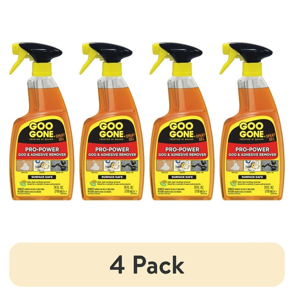 Goo Gone Pro Power Goo and Adhesive Remover 8 oz Surface Safe for Tough ...