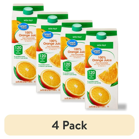 Orange Juice Packs