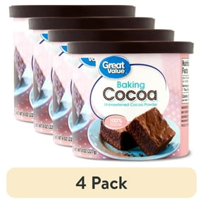 Hershey's Cocoa Powder, 100% Cacao, Natural Unsweetened, Gluten Free ...