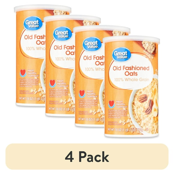 Great Value Oatmeal in Oatmeal - Walmart.com