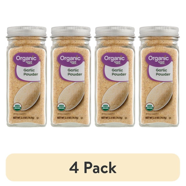 Great Value Garlic Powder (4pk) - Ginger for restaurants - Walmart ...