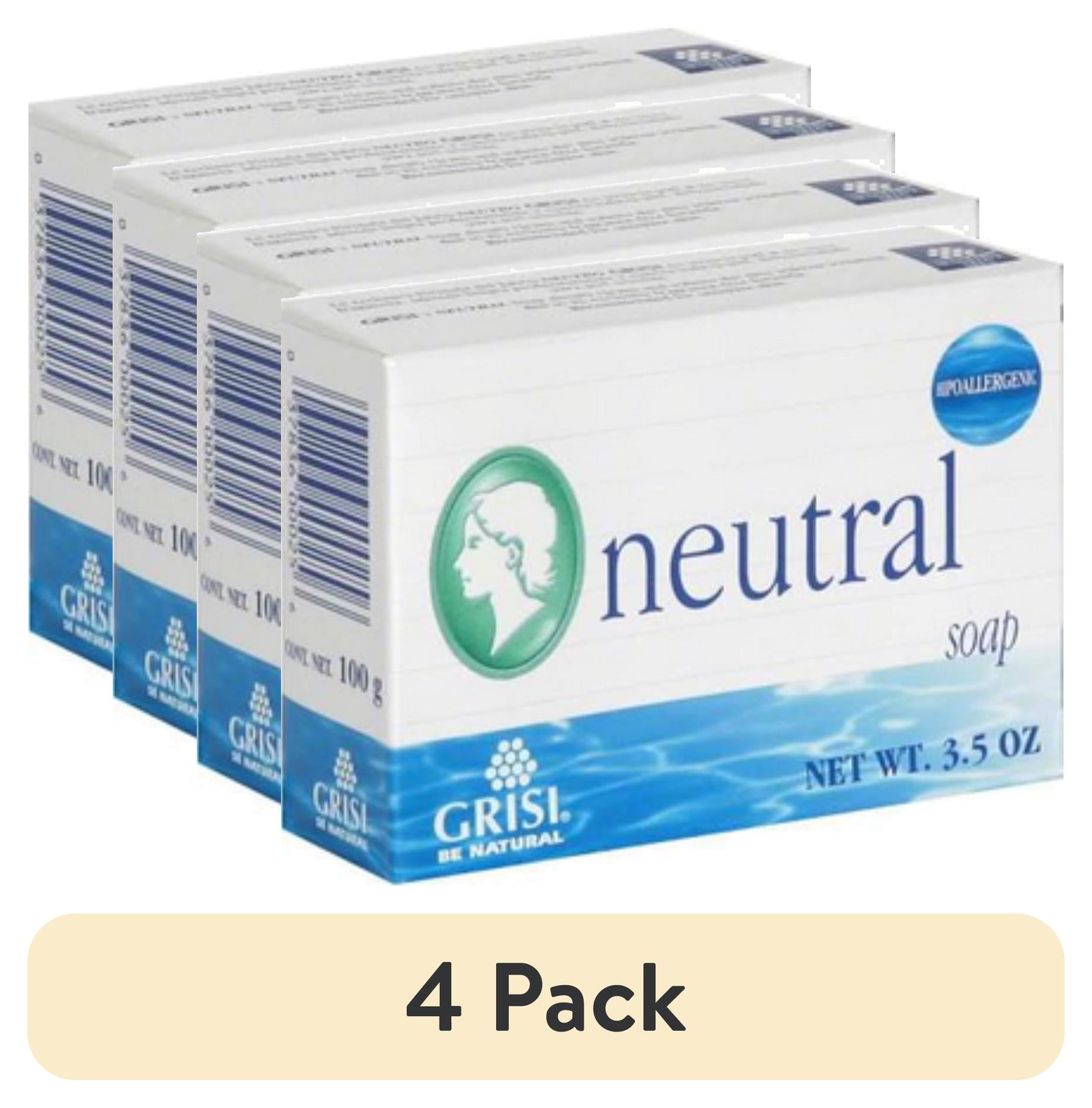 (4 pack) Grisi Neutral Soap, 3.5 oz - Walmart.com