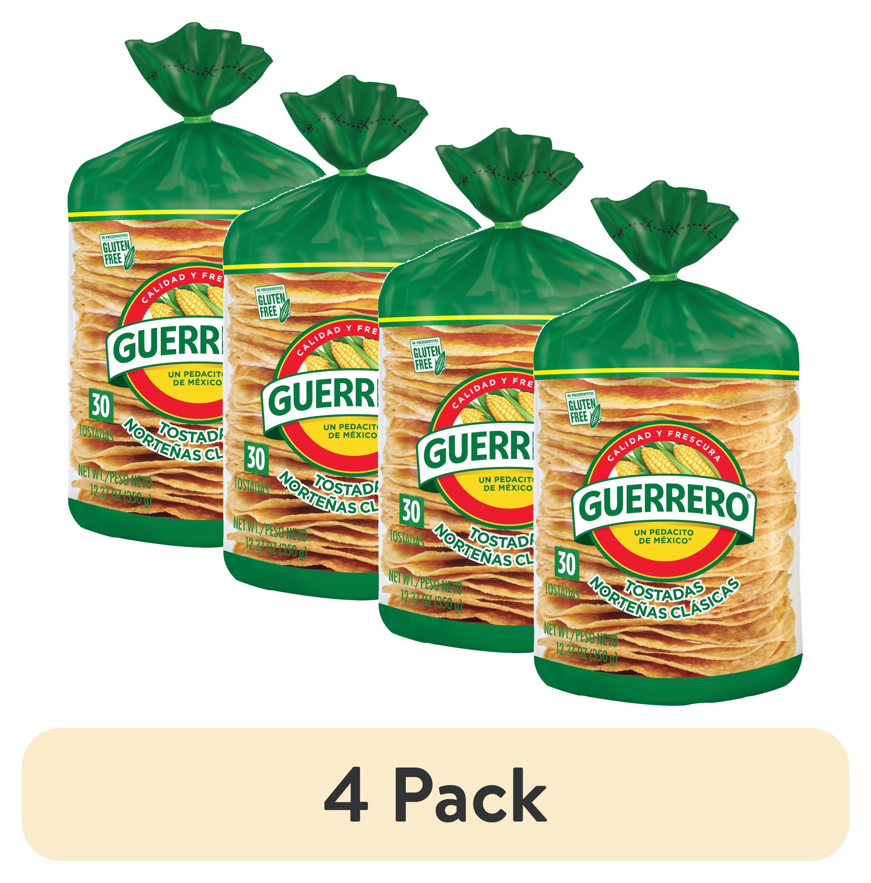 (4 pack) Guerrero Tostadas Norteñas Clasicas, 30 Count - Walmart.com