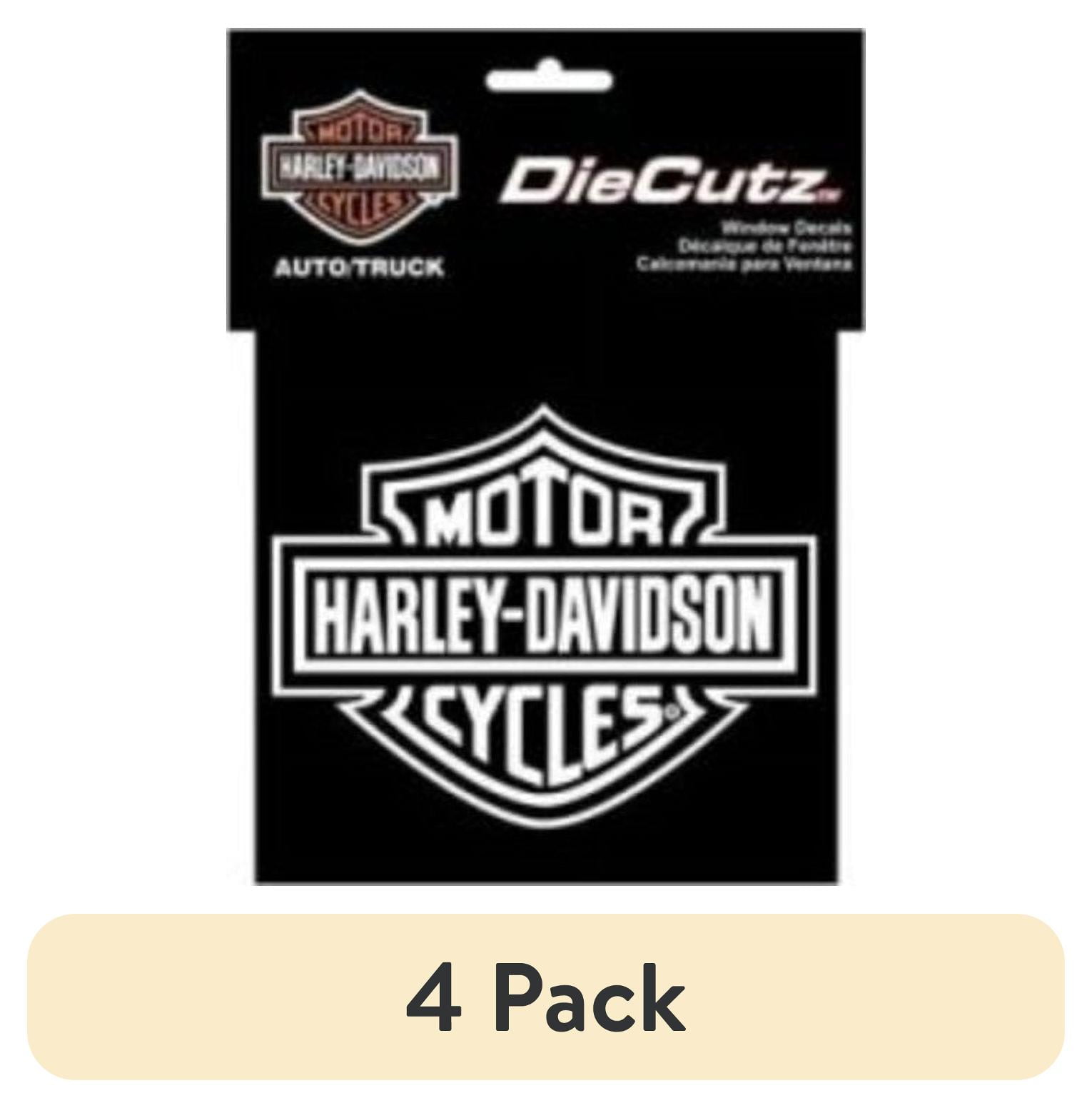 (4 pack) Harley-Davidson Die Cutz Automotive Decals & Stickers Vinyl ...