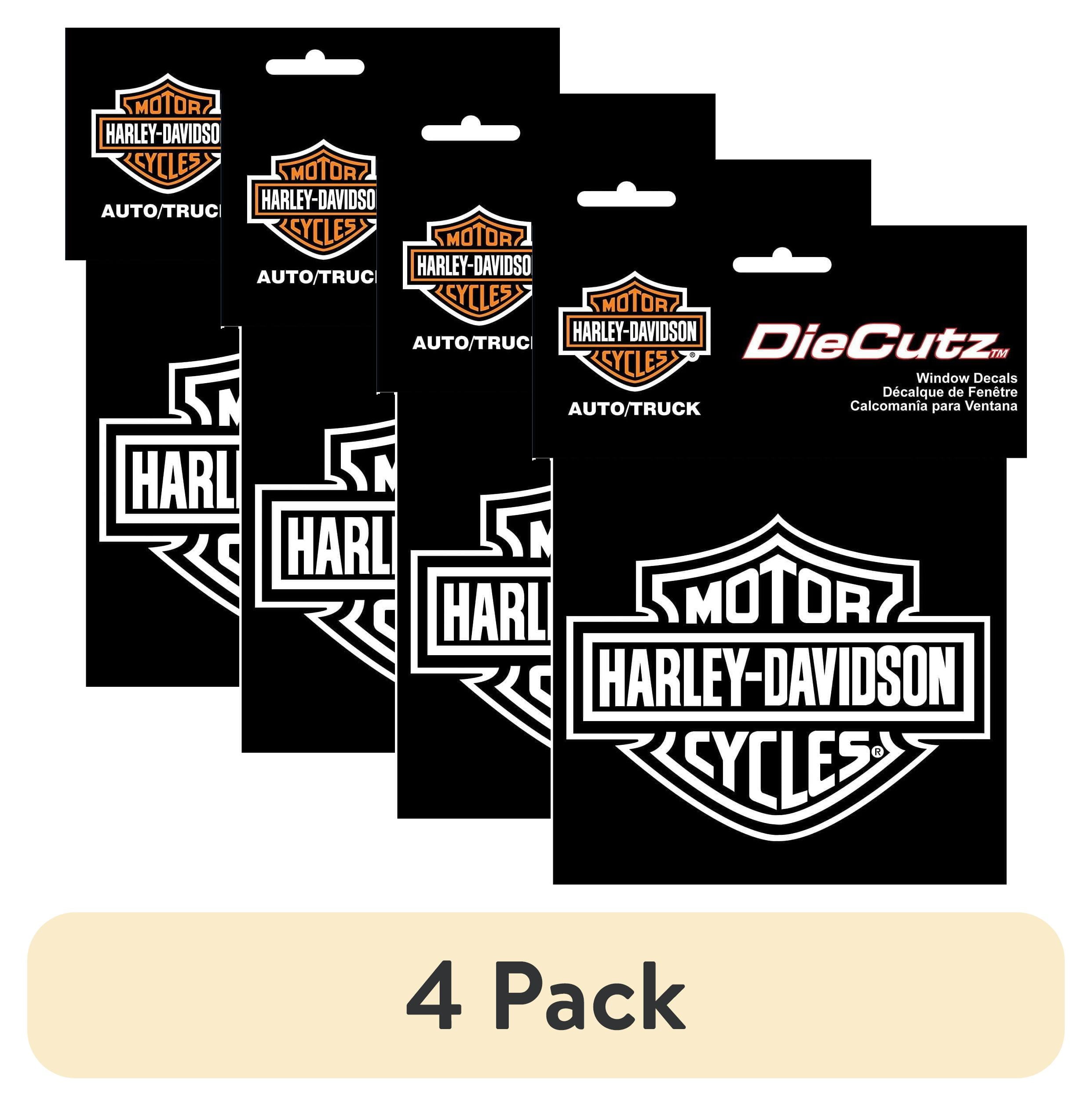 (4 pack) Harley-Davidson Die Cutz Automotive Decals & Stickers Vinyl ...