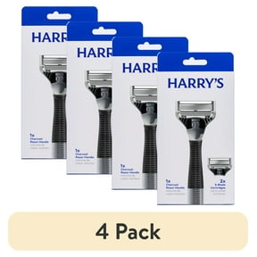 Harry's Men's Chrome Edition Comfortable Shave Razor, Ergonomic Handle ...