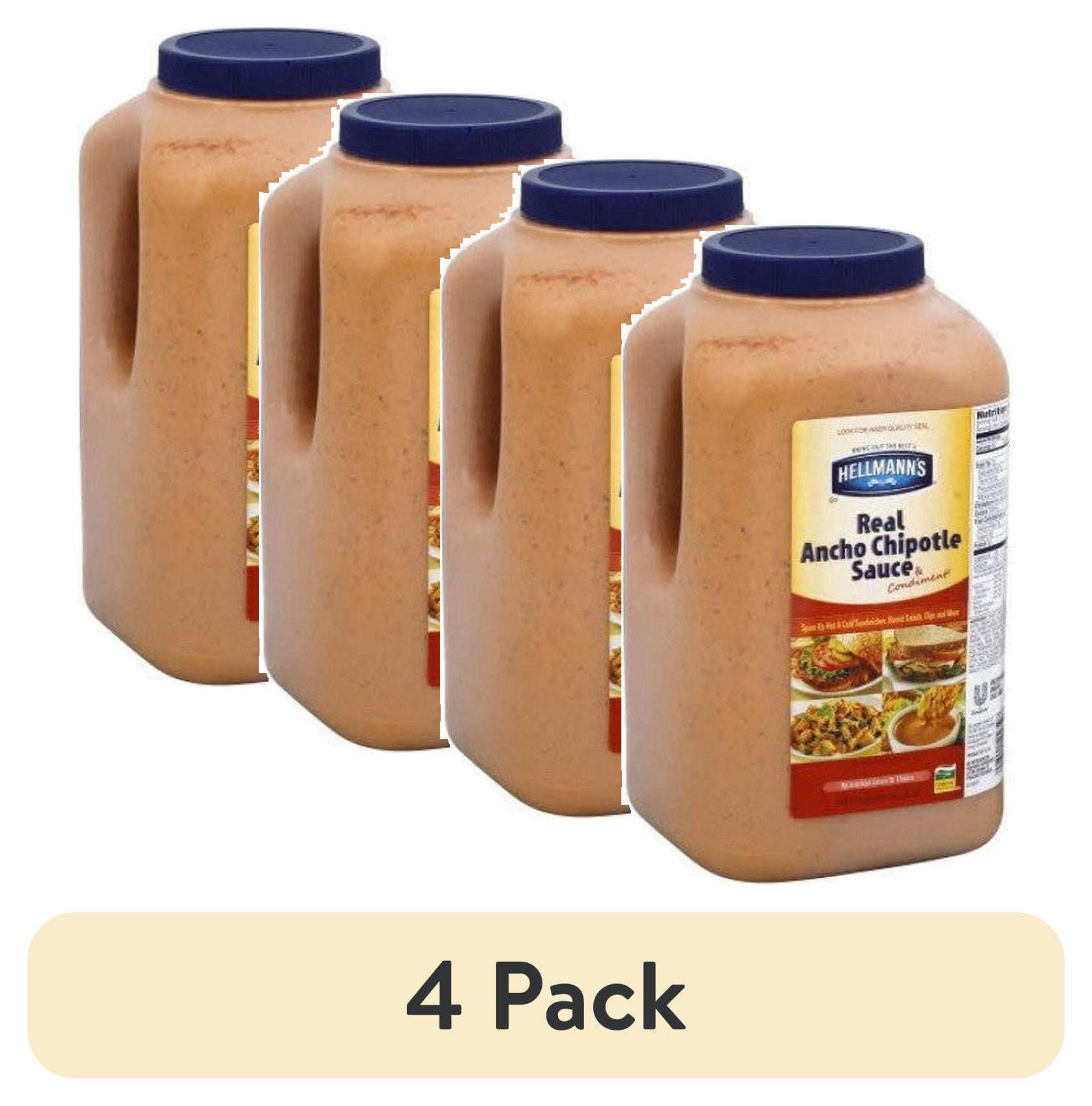 (4 pack) Hellmanns Ancho Chipotle Sandwich Sauce, 1 Gallon/3.78l -- 2 ...