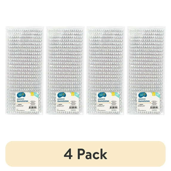 (4 pack) Hello Hobby Clear Acrylic Stickers for Crafting and ...