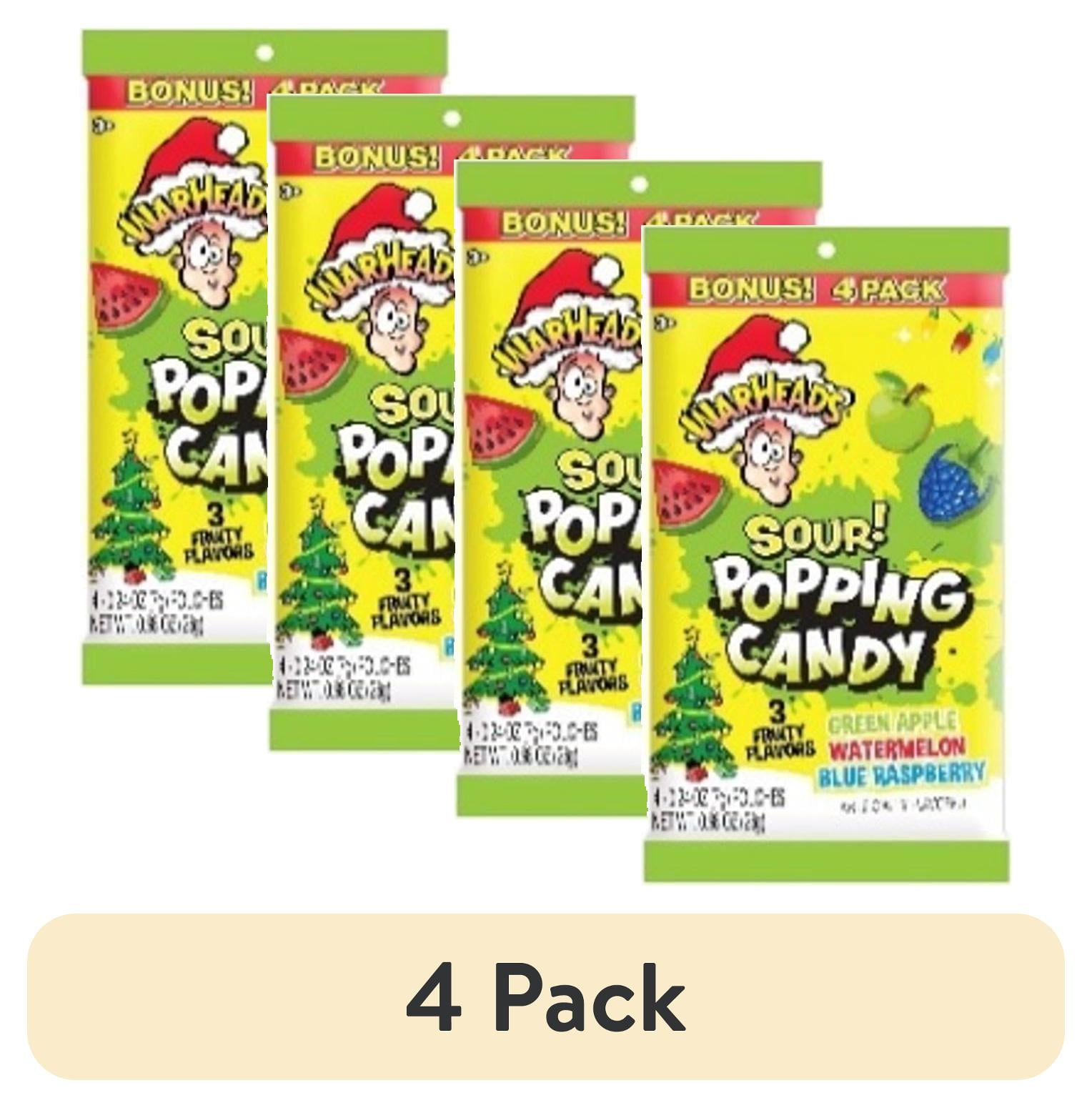 (4 pack) Hilco Holiday Warheads Sour Popping Candy, 4 Pack - Walmart.com