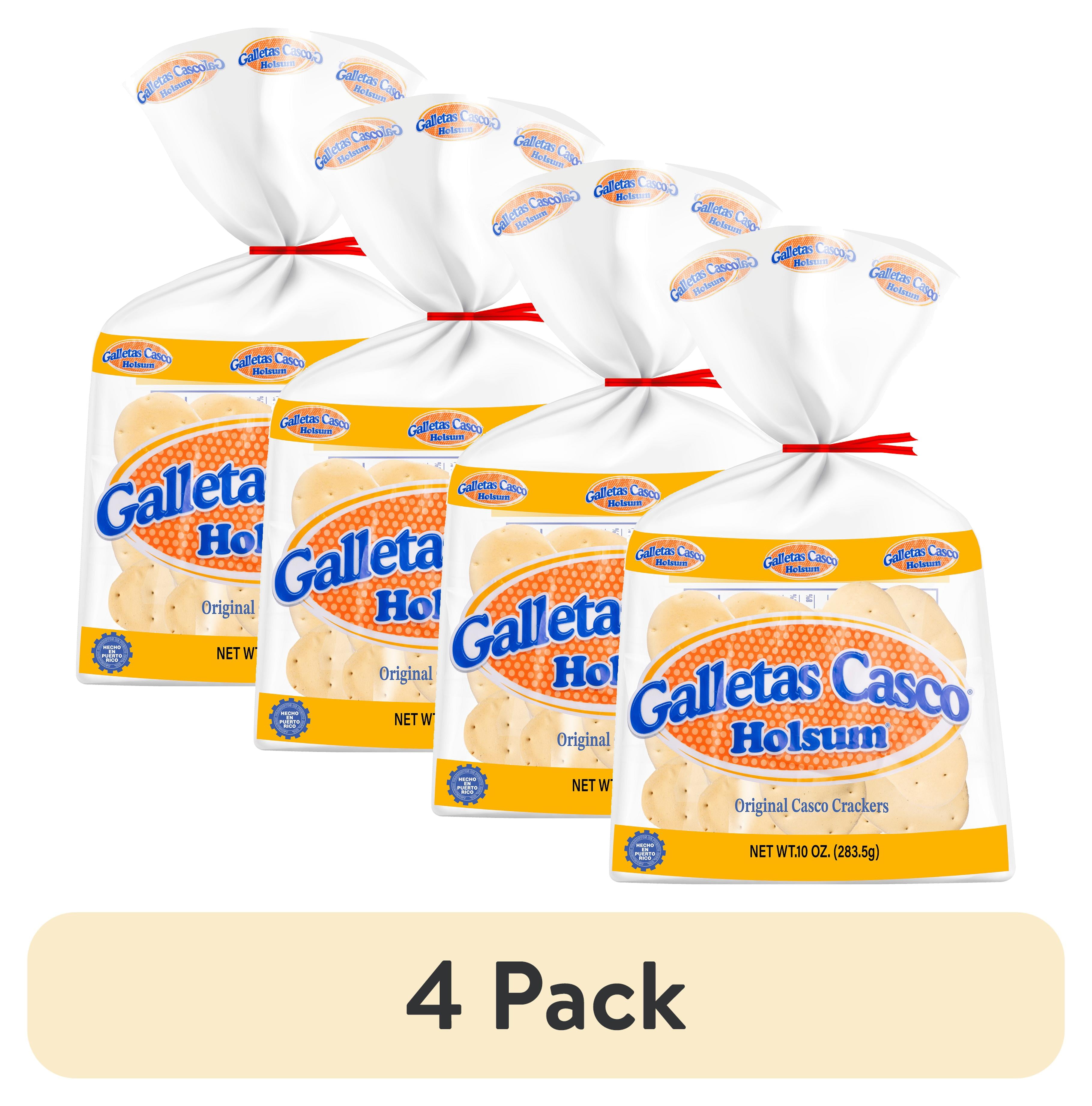 (4 pack) Holsum, Baked Crunchy Casco Crackers, Short Bread, 10 oz ...