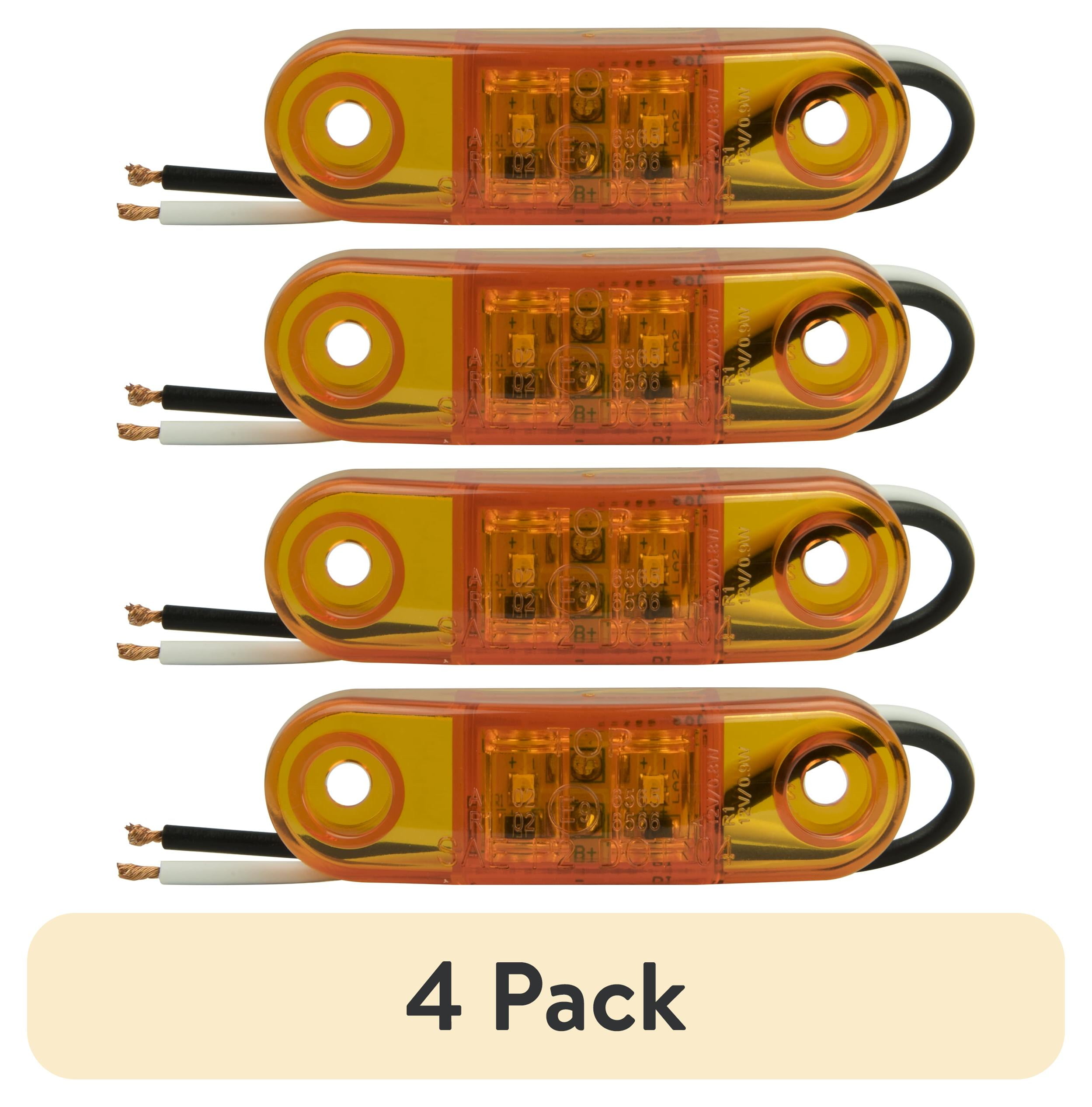 (4 pack) Hopkins Towing Solutions LED Mini Clearance Marker Light ...
