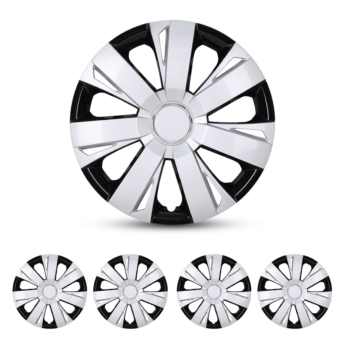 4 pack Hubcap Wheel Cover Replacement,14" Hub Caps Universal Wheel Rim ...