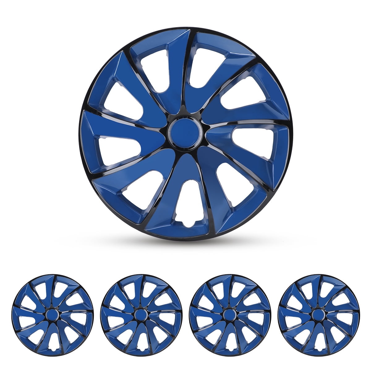 (4 pack) Hubcap Wheel Cover Replacement 15" Hub Caps Universal Wheel ...
