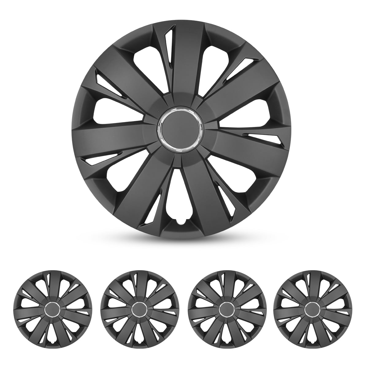 4 pack Hubcap Wheel Cover Replacement for 2011-2018 Volkswagen Jetta,16 ...