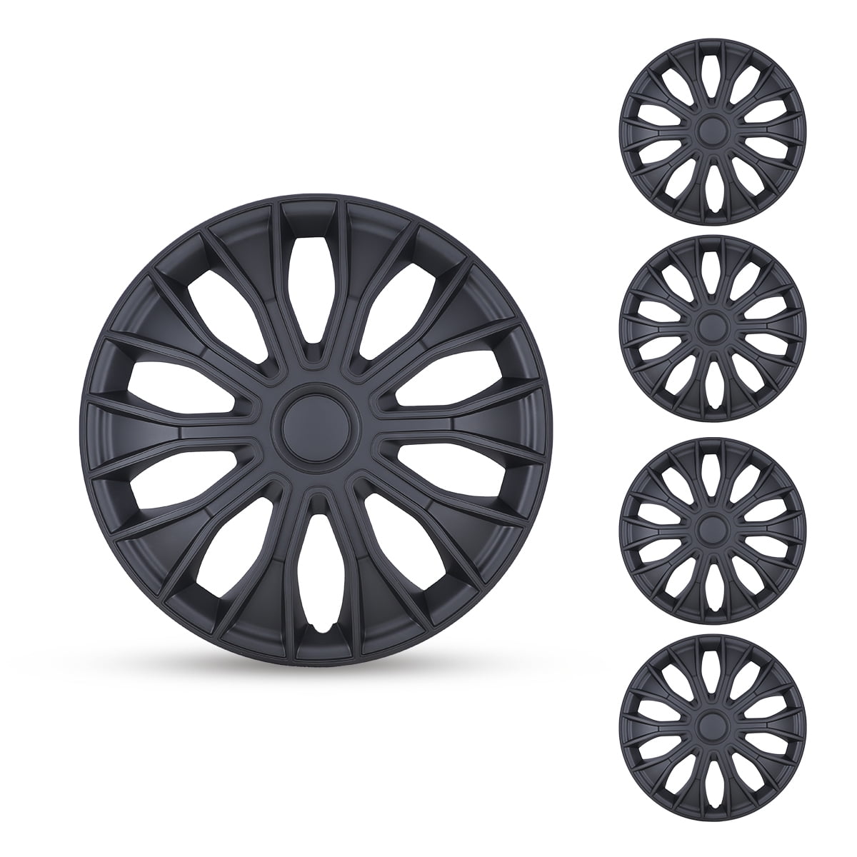 (4 pack) Hubcap Wheel Cover Replacement R15 Hub Caps Universal Wheel ...