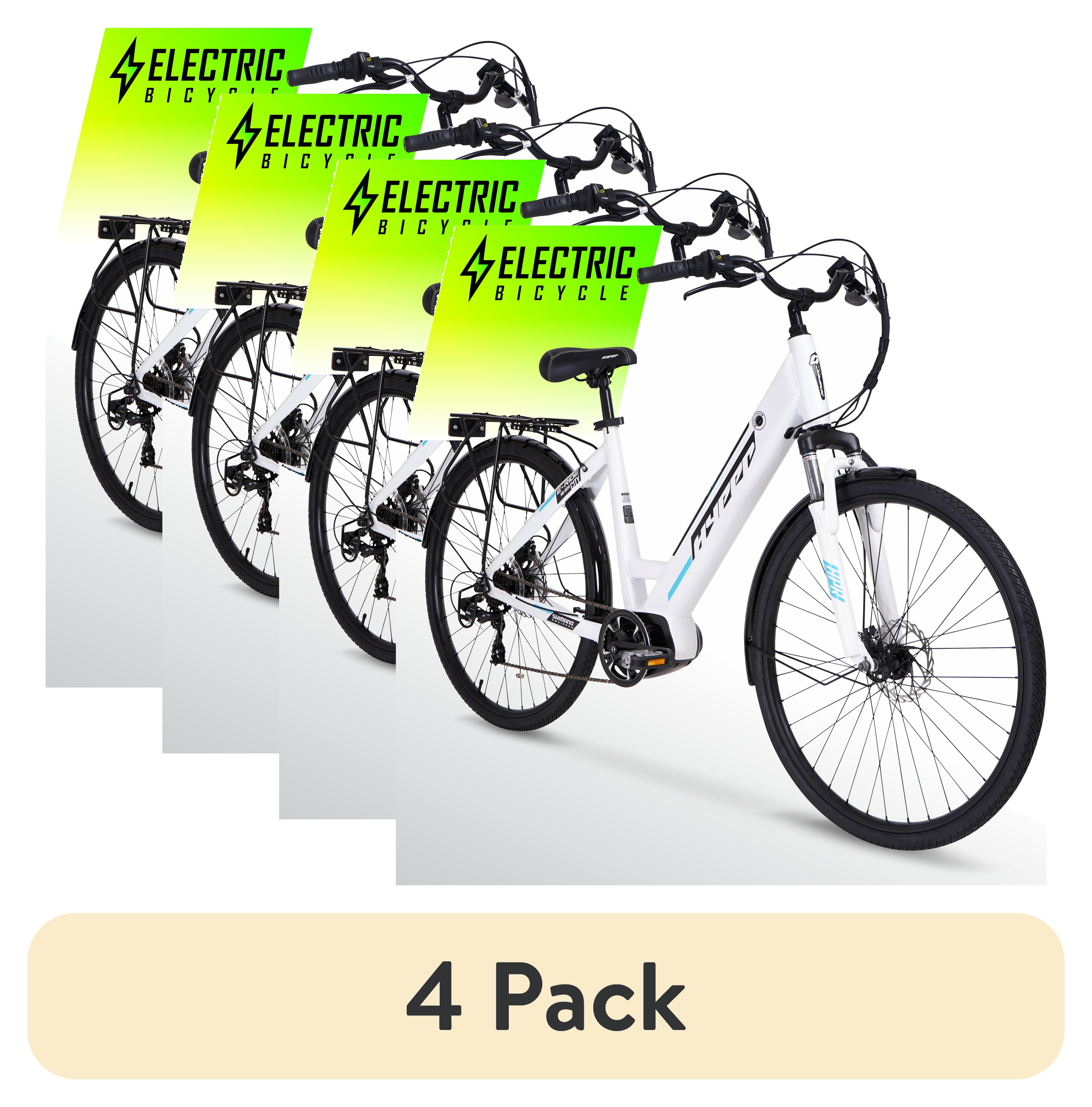(4 pack) Hyper E-Ride 700C 36V Electric E-Bike for Adults, Pedal-Assist ...