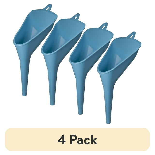 (4 pack) Hyper Tough DEF Diesel Exhaust Fluid Plastic Funnel Blue ...