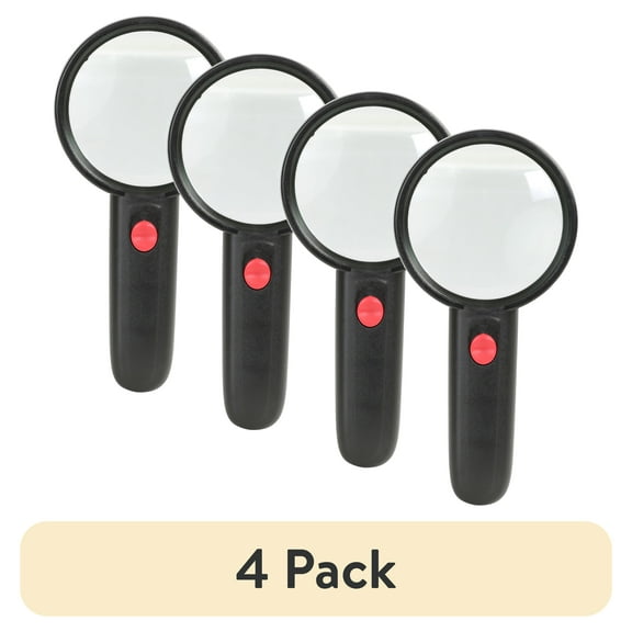 Stalwart 6 LED 4x Handheld Magnifying Glass - Walmart.com