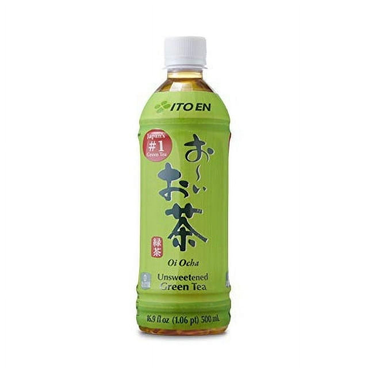 (4 pack) ITO EN Oi Ocha Green Tea, 16.9 fl oz, Naturally Caffeinated ...