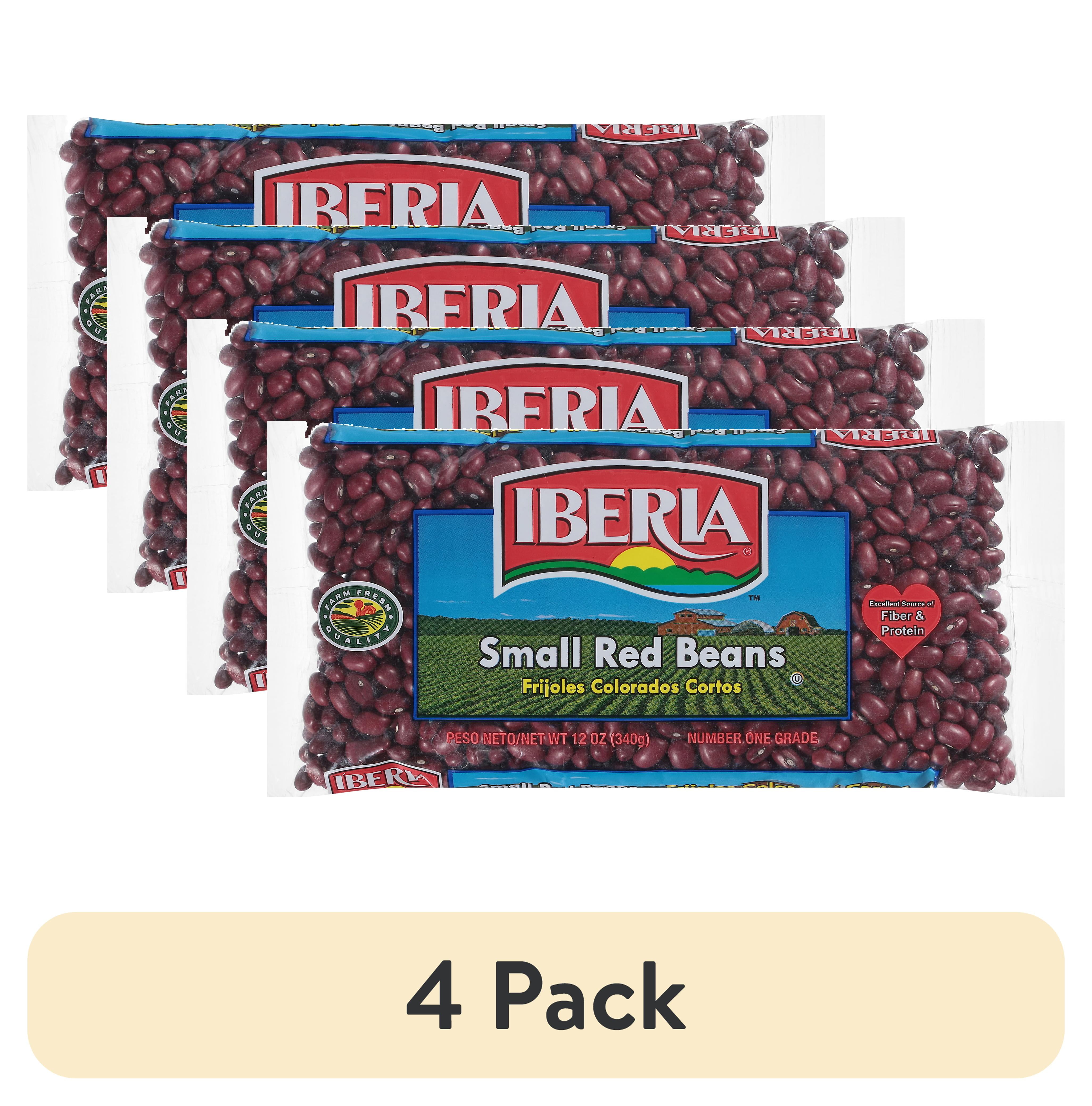 (4 pack) Iberia Red Beans Small 12 oz - Walmart.com