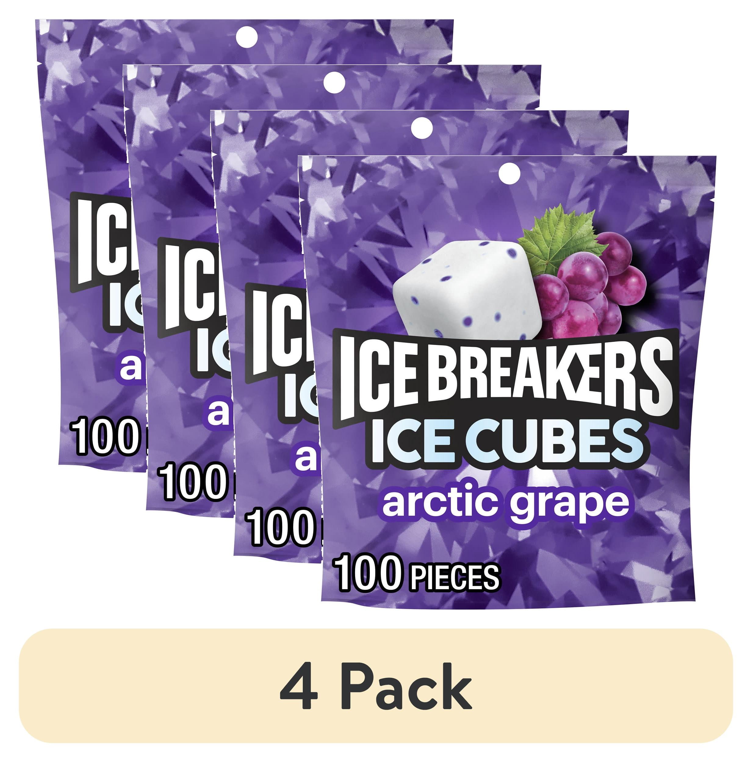 (4 pack) Ice Breakers Ice Cubes Arctic Grape Flavored Sugar Free ...