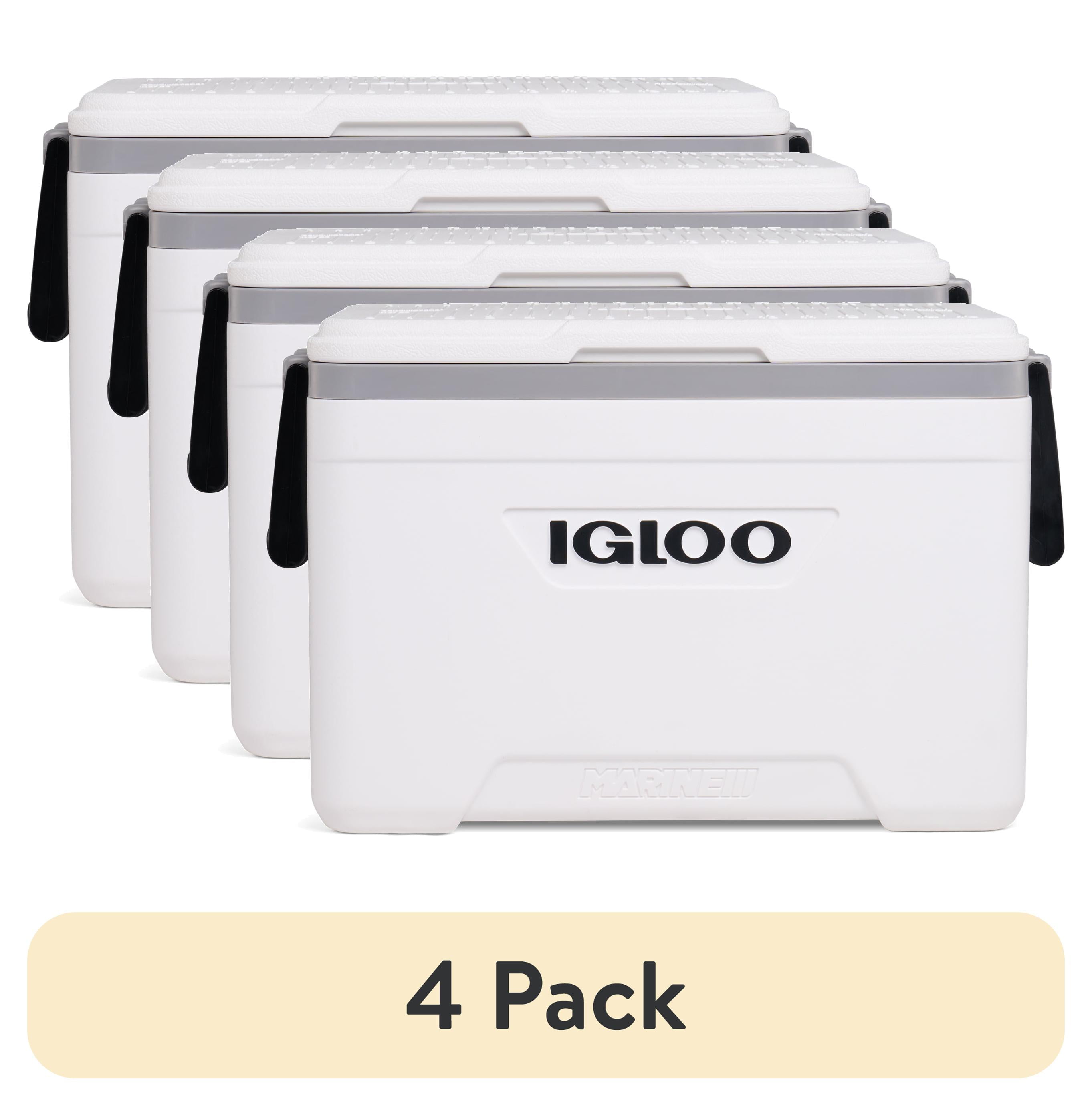 Igloo 25 QT Marine Cooler, White, Hard Sided, UV Protection, Non-Slip ...