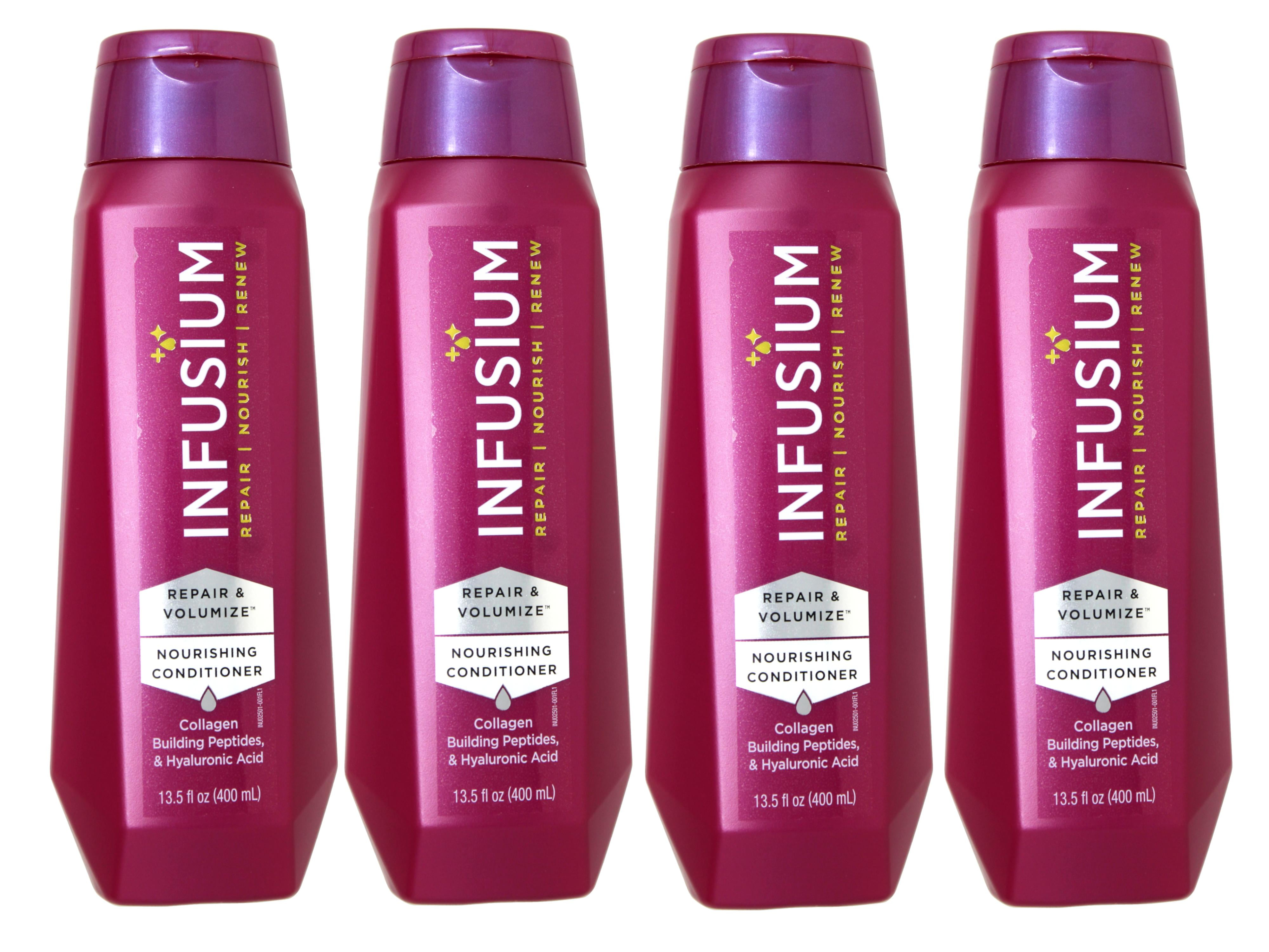(4 pack) Infusium Repair & Volumize and Renew Nourishing Conditioner ...