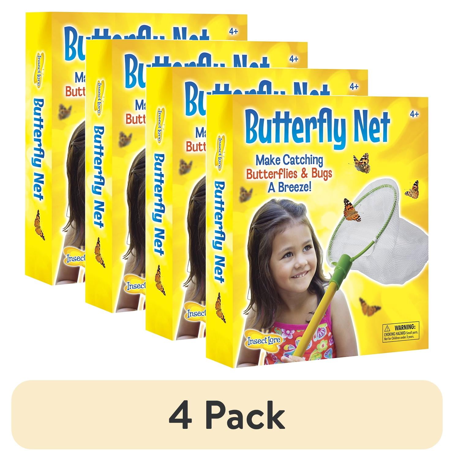 (4 pack) Insect Lore™ Butterfly Net - Walmart.com