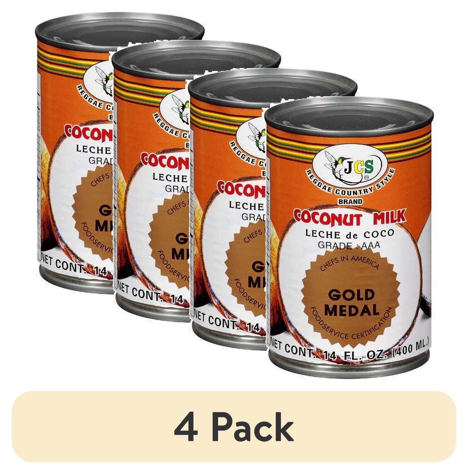 (4 pack) JCS Coconut Milk, 14 fl oz - Walmart.com