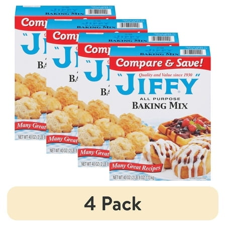 (4 pack) JIFFY All Purpose Baking Mix, 40 oz - Walmart.com