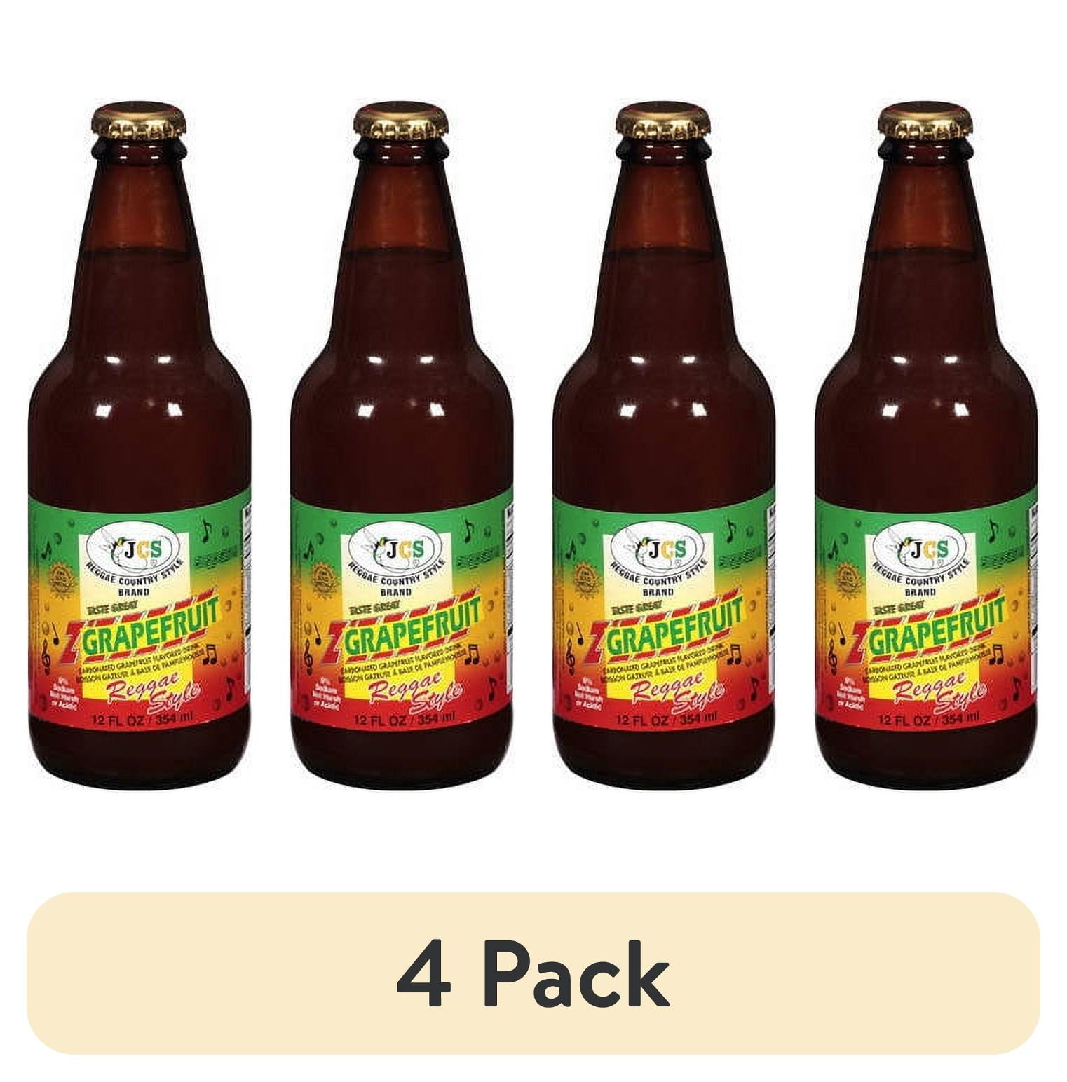 (4 pack) Jamaican Country Style Brand JCS Flavored Drink, 12 oz ...