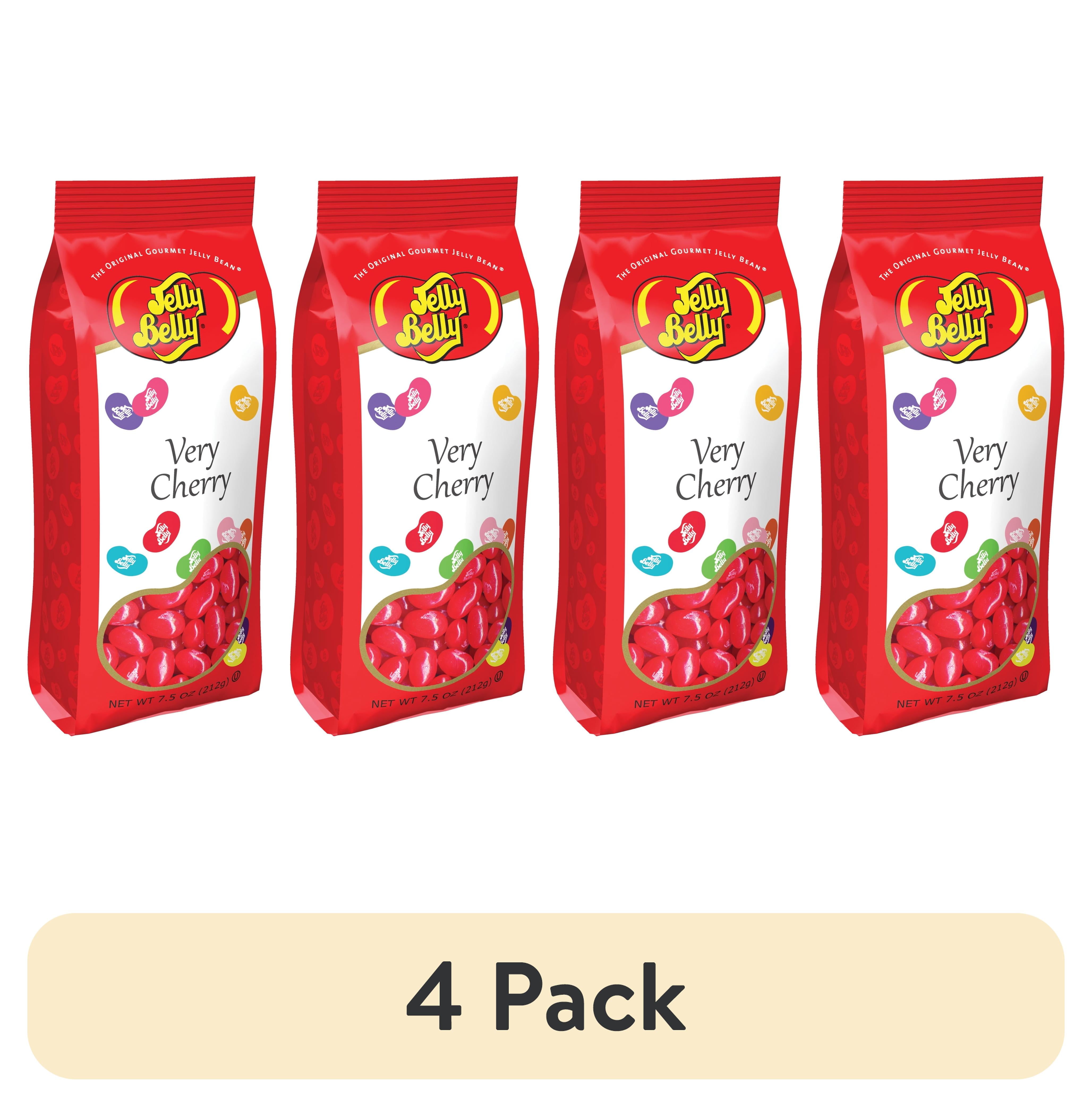 (4 pack) Jelly Belly Very Cherry Jelly Beans - 7.5 oz Gift Bag - True ...