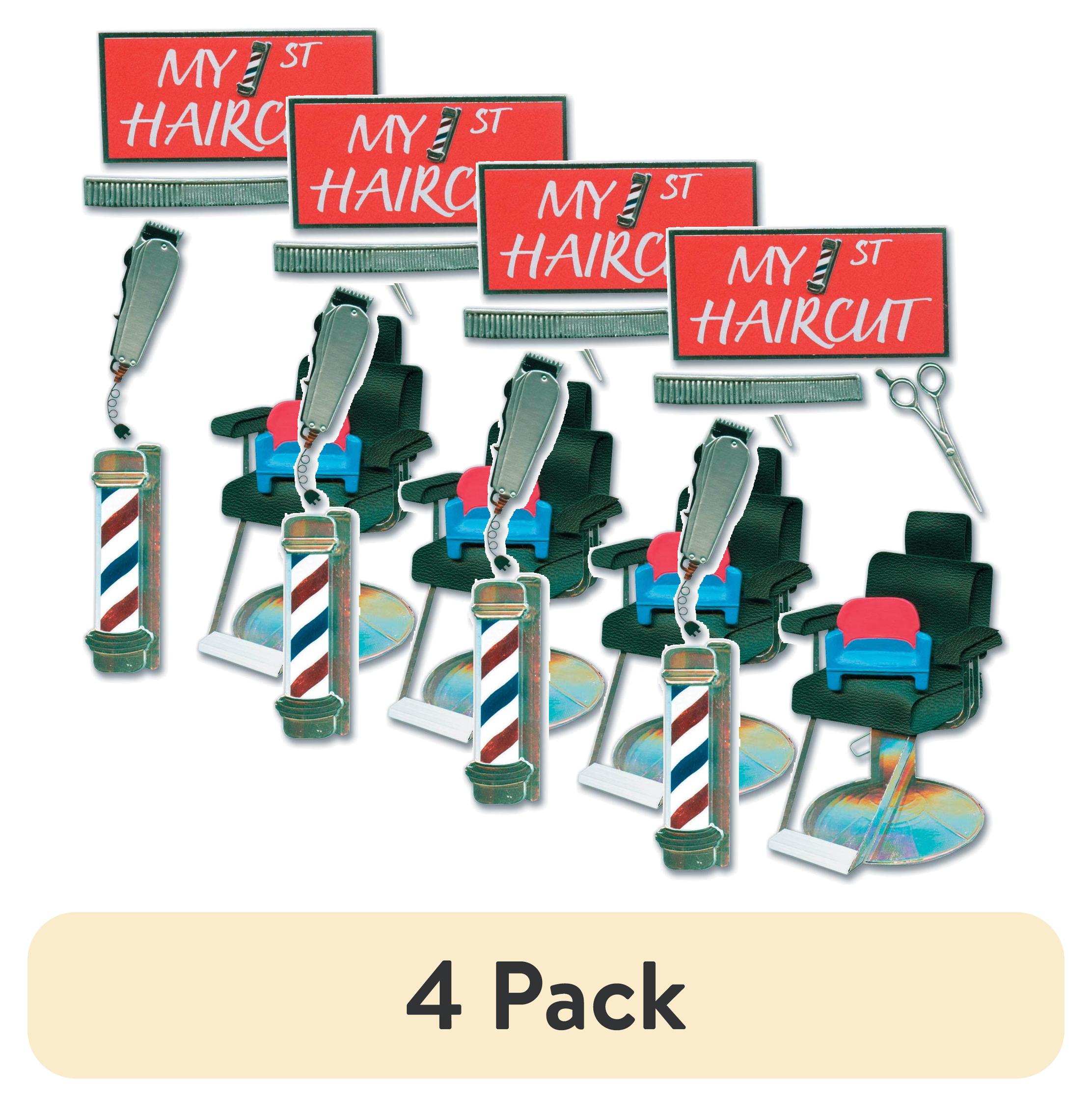 (4 pack) Jolee's Boutique Dimensional Haircut Stickers, 7 Piece ...