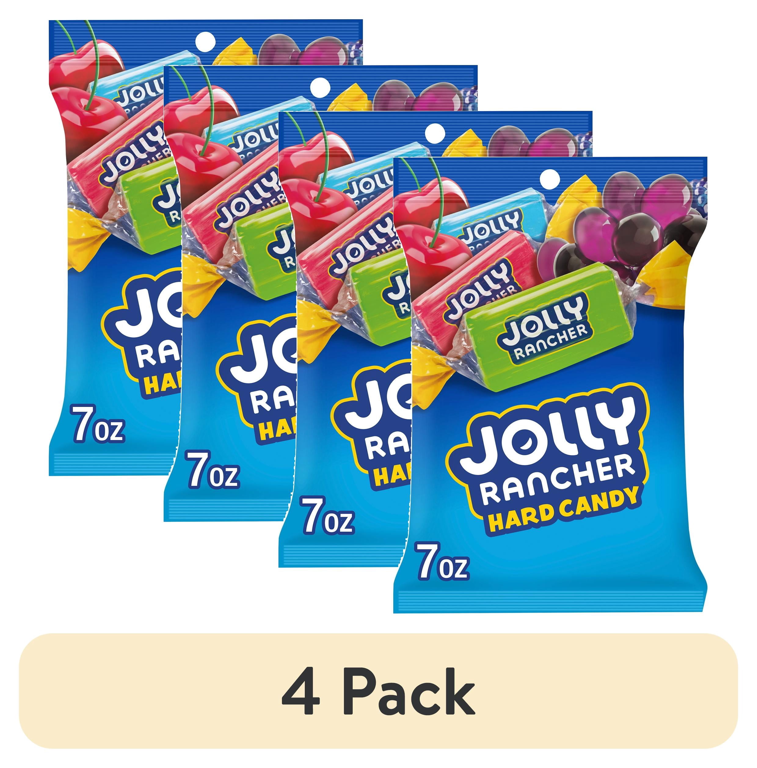 (4 pack) Jolly Rancher Original Fruit Flavored Hard Candy, Bag 7 oz ...