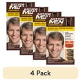 (4 pack) Just For Men Control GX Grey Reducing Shampoo, Gradual Hair Color with Keratin for ...