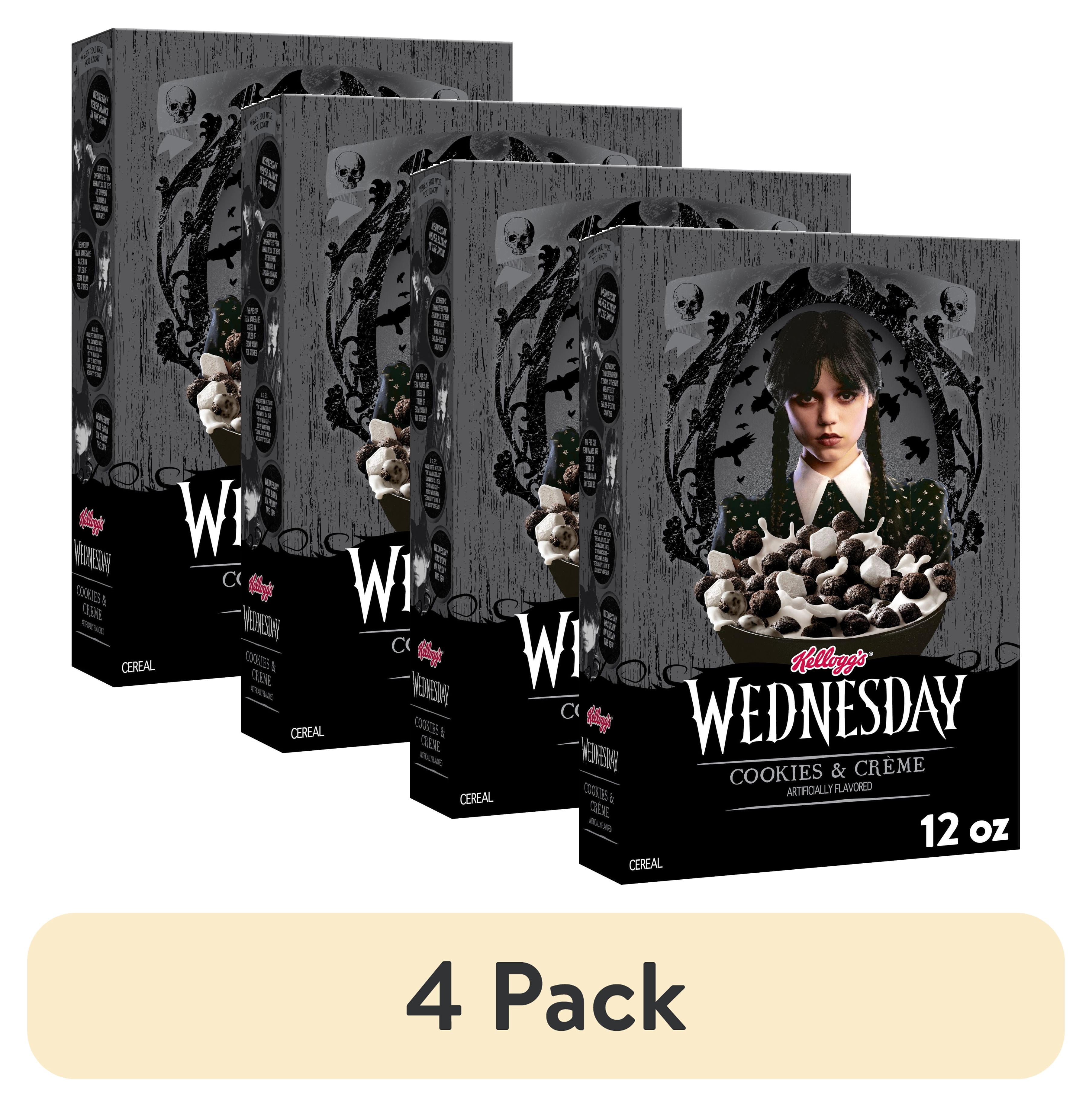 (4 pack) Kellogg's Wednesday Breakfast Cereal, Kids Cereal, Breakfast ...