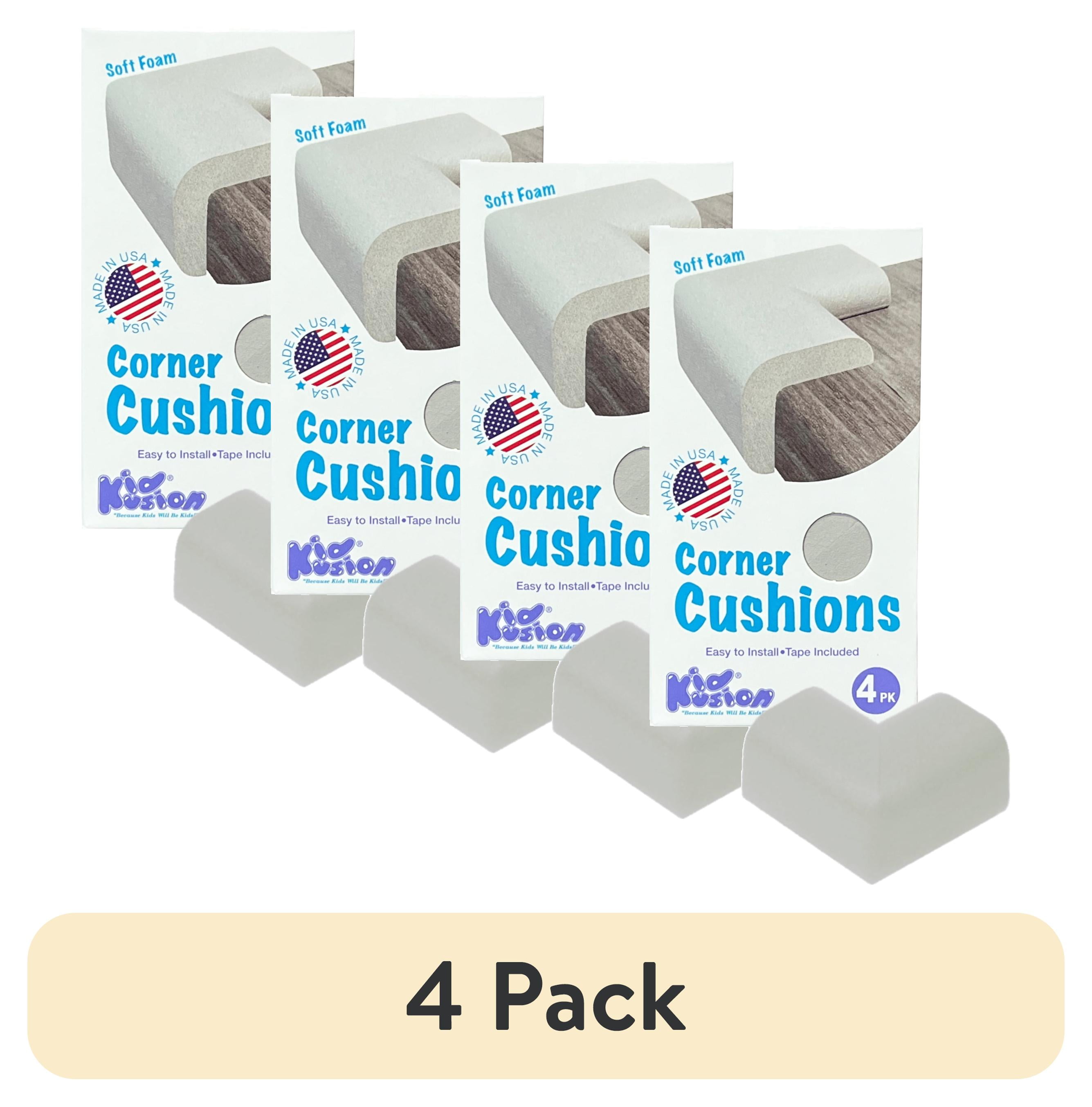 (4 pack) KidKusion Foam Rubber Corner Guards, for Sharp Corners, Tables ...