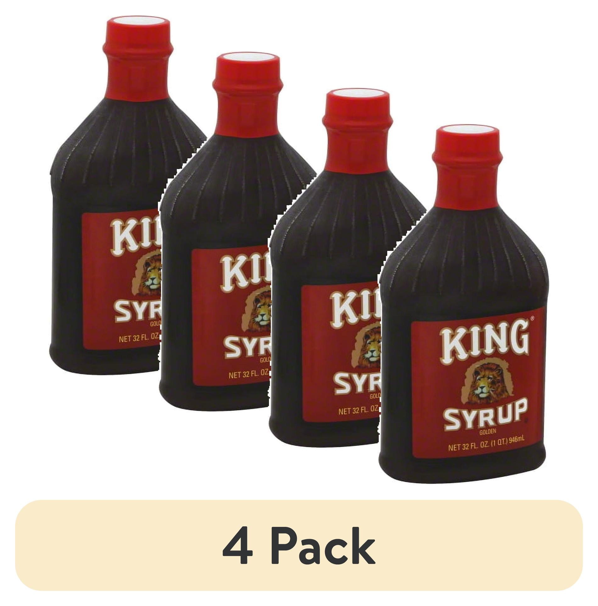 (4 pack) King Golden Syrup, 32 oz - Walmart.com