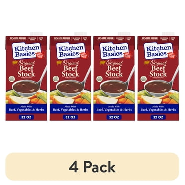 Kitchen Basics Original Turkey Stock, Gluten-Free, MSG-Free, 32 Oz, 12 ...