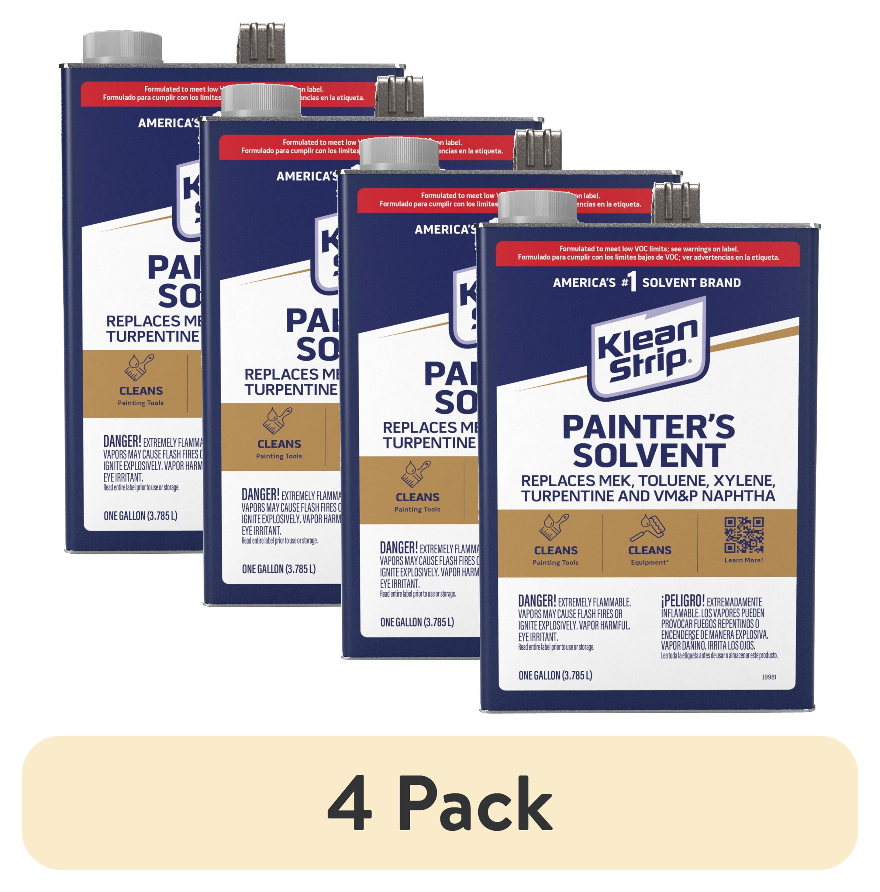 (4 pack) Klean-Strip® Painter’s Solvent, 1 Gallon - Walmart Business ...